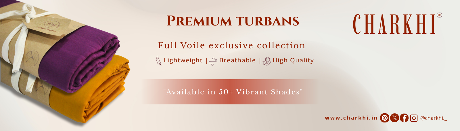 Premium Full Voile Safas & Turbans – Soft & Elegant | Charkhi